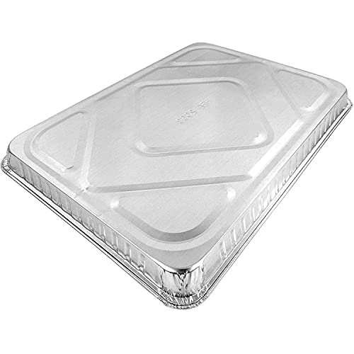 Heavy Duty Aluminum Half Size Cookie Sheet (25 Count) - 17.75" x 12.75" x 1.25", Versatile & Heavy Duty Baking Supplies, Perfect For Any Occasion