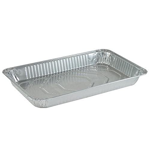 Heavy Duty Aluminum Half Size Cookie Sheet (25 Count) - 17.75" x 12.75" x 1.25", Versatile & Heavy Duty Baking Supplies, Perfect For Any Occasion