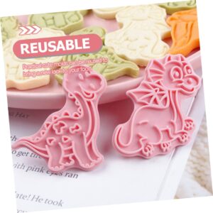 Holibanna 8pcs Biscuit Mold Cookie Stamp Heart Shape Cookie Cutter Valentine Cookie Cutters Sandwich Valentines Day Baking Supplies Valentines Baking Supplies Cartoon Child Plastic Slicer