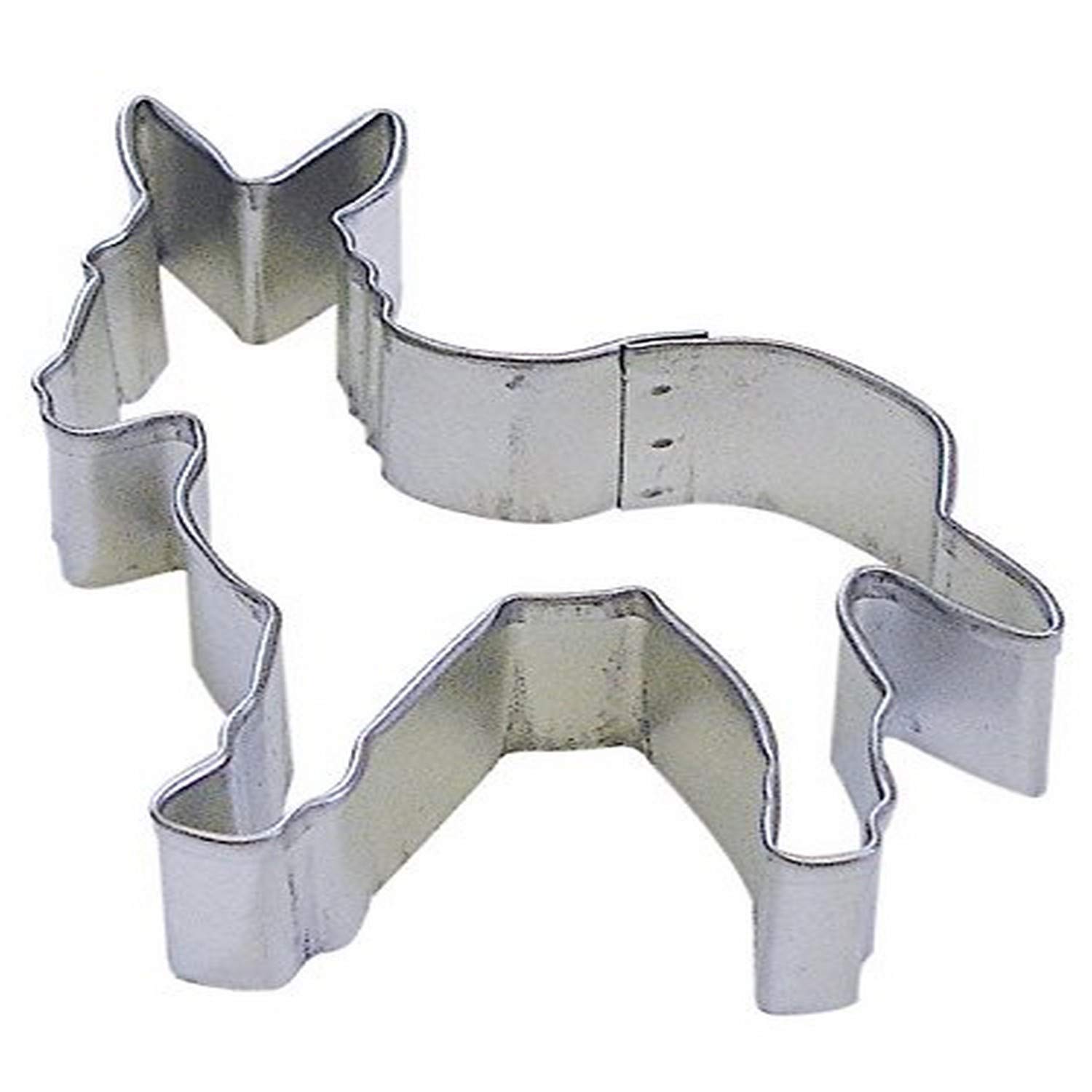 R&M Donkey 3.5" Cookie Cutter in Durable, Economical, Tinplated Steel