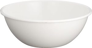 野田琺瑯(nodahoro) noda enamel bo-20w ball, 7.9 inches (20 cm), all white, made in japan