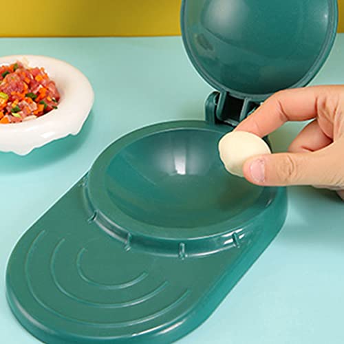 UPKOCH 2 Pcs Plastic Tortilla Press Dumpling Skin Maker Rotis Press Dough Presser Pastry Press Maker Dumpling Wrapper Baking Tool for Festival Home Kitchen Tool Dark Green