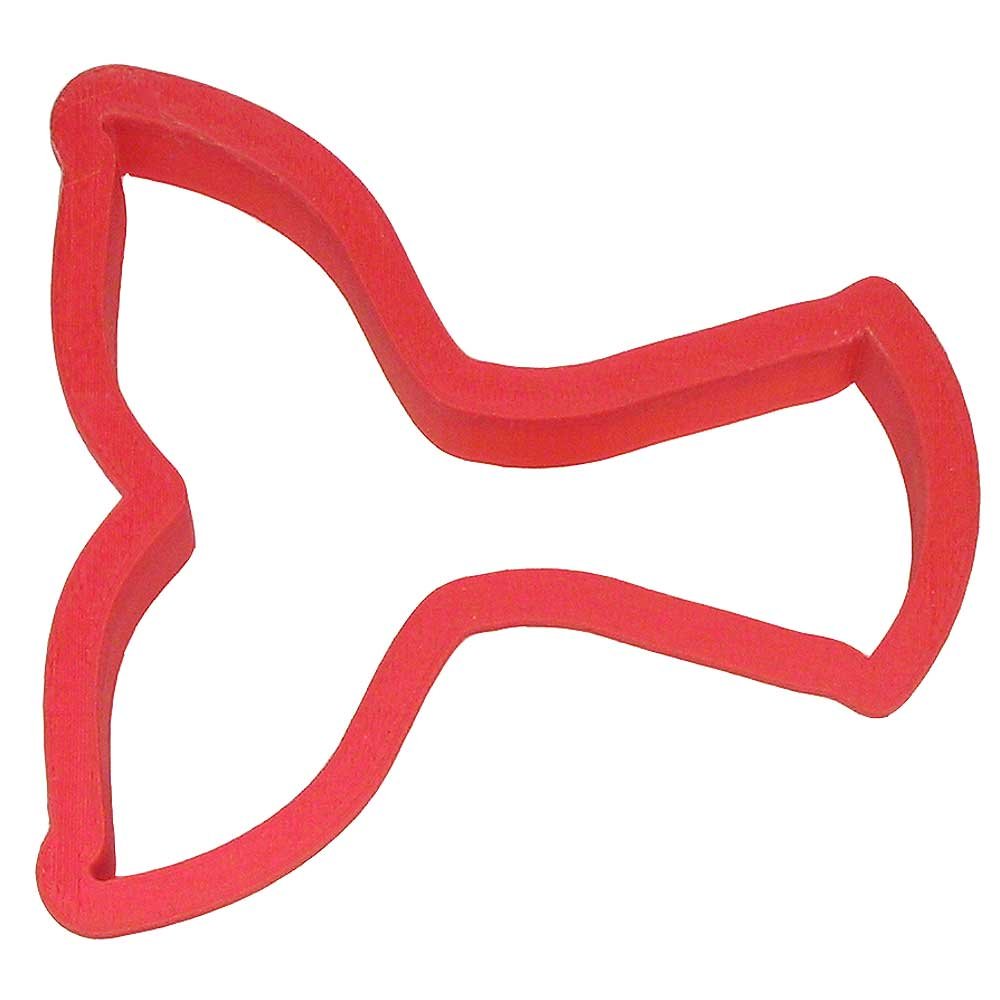 CookieCutterCom Brand Mermaid or Whale Tail Cookie Cutter 4.5 inch – 3d Printed Plastic – USA Made