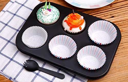 Tosnail 1000 Pack Paper Baking Cups Cupcake Liners Muffin Liner - Assorted 10 Styles