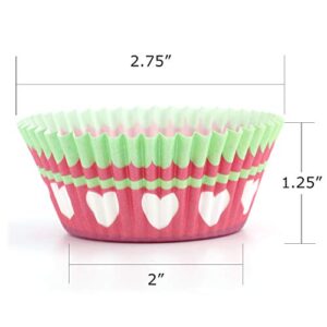 Tosnail 1000 Pack Paper Baking Cups Cupcake Liners Muffin Liner - Assorted 10 Styles