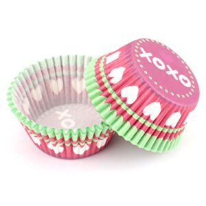 Tosnail 1000 Pack Paper Baking Cups Cupcake Liners Muffin Liner - Assorted 10 Styles