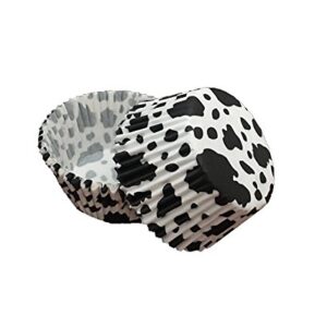 Bakell - 25 PC Set of Cow Animal Print Cupcake Liners - Baking, Caking and Craft Tools from Bakell