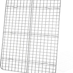 ELO MIT FREUDE KOCHEN! 12 Inch x 17 Inch Wire Cooling Rack, Chrome Plate Steel