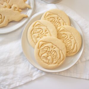 Pug Face cookie cutter, 1 piece - Bakerlogy