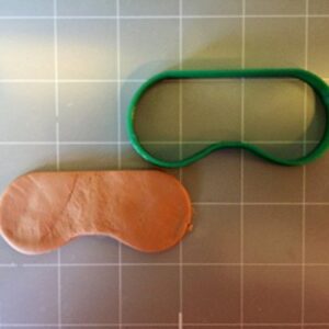 Spa Mask Cookie Cutter (3 inches)