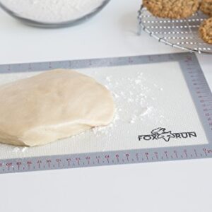 Fox Run Non-Stick Baking Mat, Silicone, 14.25-Inch x 9.25-Inch