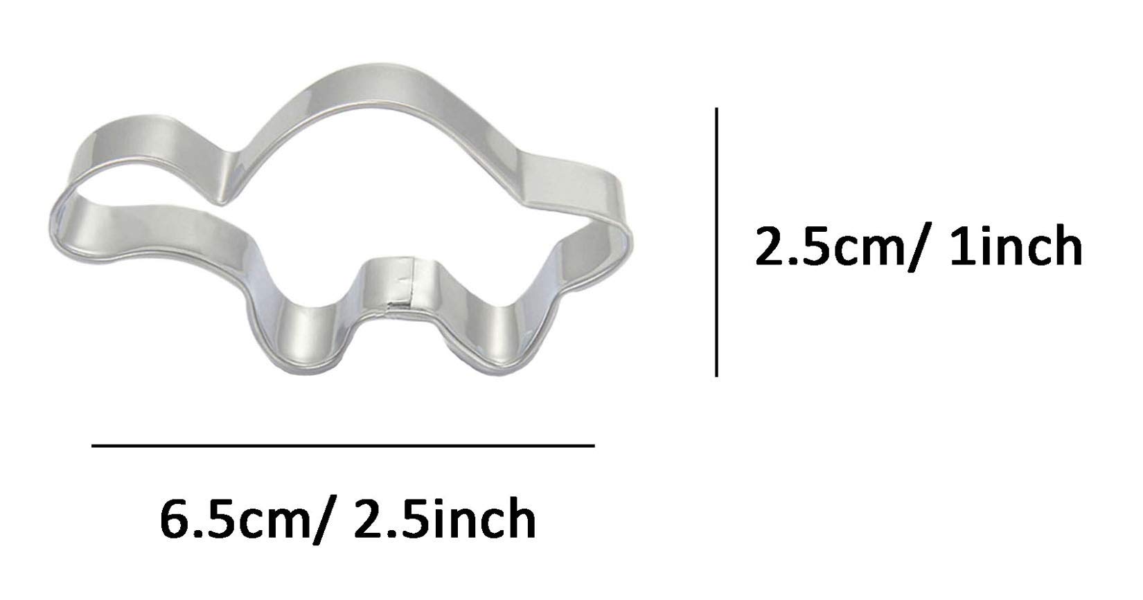 WJSYSHOP Mini Tortoise Shaped Cookie Cutter