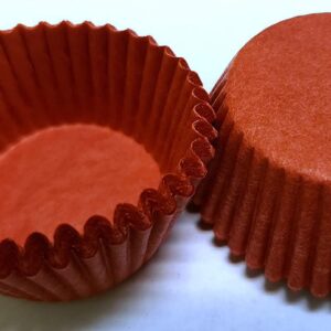 Candy Molds N More Size 4, Red Paper Candy Cups 200 Pack