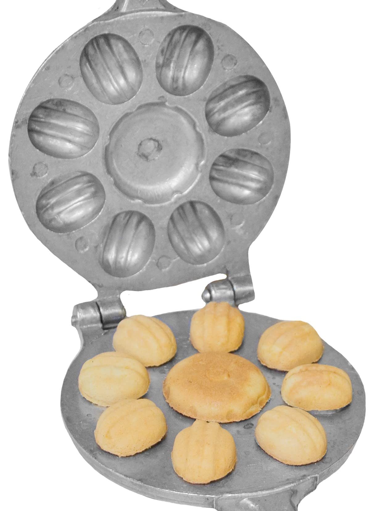 Walnut Cookie Mold Maker 8+1 flower - Walnut Cookie Maker - Oreshki Mold Maker - Орешница - Oreshki Maker - Oreshki Cookie mold - Walnut Cookie Form - Oreshnitsa Maker - Walnut Cookie Molds