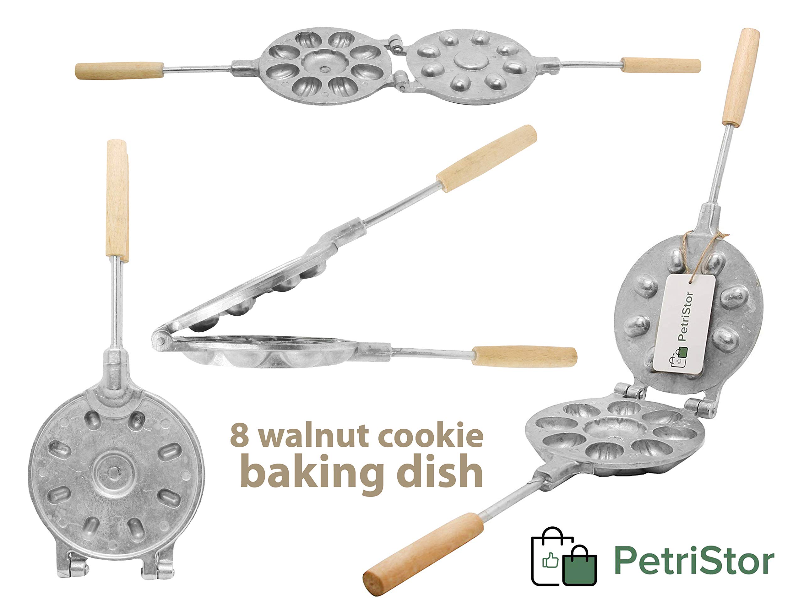 Walnut Cookie Mold Maker 8+1 flower - Walnut Cookie Maker - Oreshki Mold Maker - Орешница - Oreshki Maker - Oreshki Cookie mold - Walnut Cookie Form - Oreshnitsa Maker - Walnut Cookie Molds