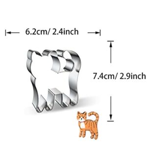 WJSYSHOP Cat Shape Cookie Cutter - K