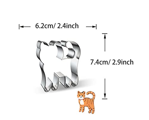 WJSYSHOP Cat Shape Cookie Cutter - K