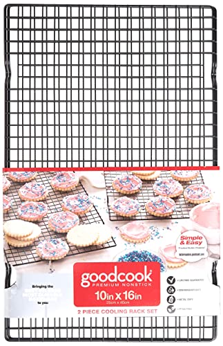 Good Cook Cooling Rack, Set of 2 Silver, Medium