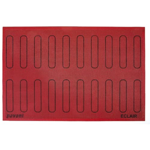 Pavoni Forosil Eclair Microperforated Mat with 20 Outlines, Each 0.98 Inch x 4.92 Inch