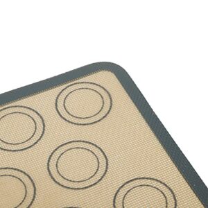 Fetcoi Silicone Baking Mat Nonstick Oven Sheet Macaron Cake Cookie Baking Mould Mat