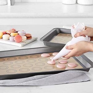 Fetcoi Silicone Baking Mat Nonstick Oven Sheet Macaron Cake Cookie Baking Mould Mat