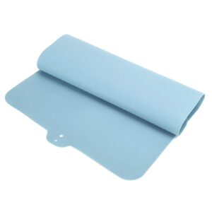 Non Stick Baking Mat, Pastry Mat Blue Silicone Dough Kneading Pad Thicken Cookies Baking Mat Dough Rolling Mat Kitchen Pastry Tools