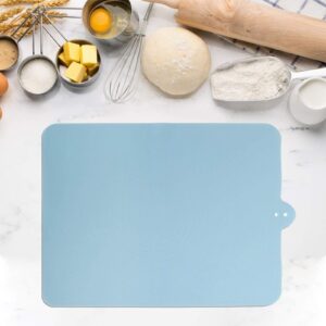 Non Stick Baking Mat, Pastry Mat Blue Silicone Dough Kneading Pad Thicken Cookies Baking Mat Dough Rolling Mat Kitchen Pastry Tools