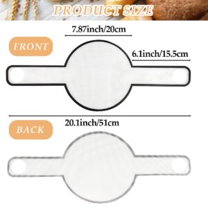 DOERDO Glass Fiber Baking Mats for Dutch Oven Bread Baking, Reusable Non-stick Bread Sling, Heat Resistant Baking Bread Pad for Dough Pastry