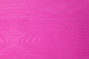 NY Cake Fondant Impression Mat, Wood Grain- Silicone