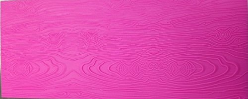 NY Cake Fondant Impression Mat, Wood Grain- Silicone