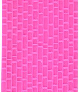 NY Cake Fondant Impression Mat, Brick Design- Silicone