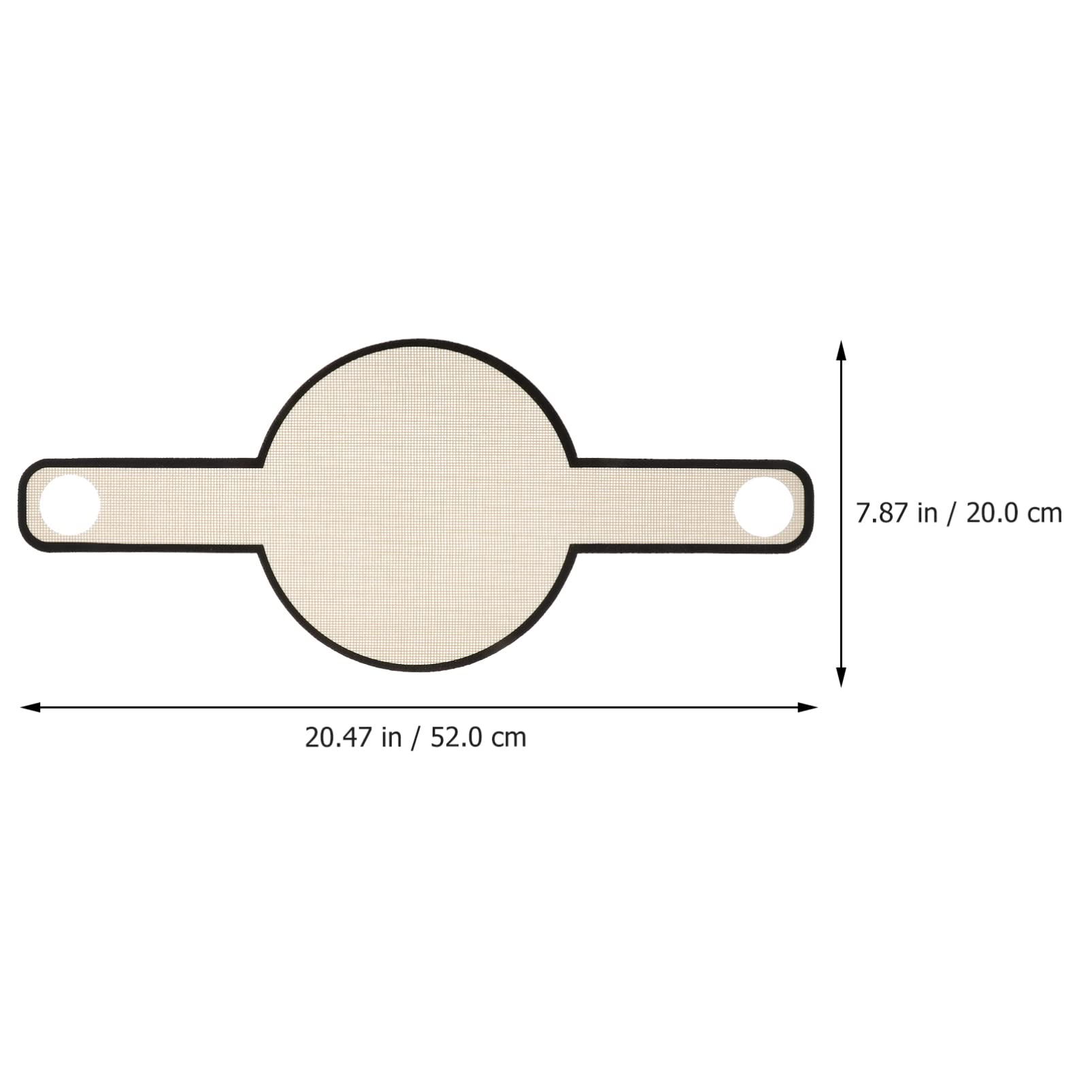 Bread Basics Silicone Baking Mat Long Handles Silicone Pastry Mat For Dutch Oven Bread Baking Dough Pastry