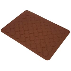 Macaron Kit Baking Macaron Cake Pad 48 Holes Silicone Mat, Silicone Baking Mat, for Making Cakes Making Chocolate