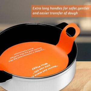 Perezy Bread Sling Silicone Baking Mat for Dutch Oven Bread Baking - Long Handles for Gentler,Safer & Easier Transfer of Dough