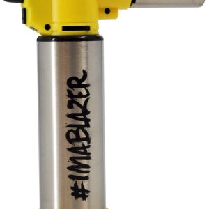 Blazer Big Buddy Torch - Stainless Steel with Yellow (2020)