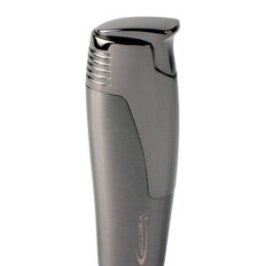 Vector KGM Coup Single Flame Torch Cigar Lighter - Gunmetal Satin