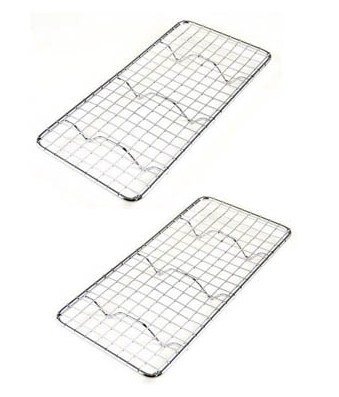 Set of 2 1/3 Size Cooling Rack, Cooling Racks, Wire Pan Grades