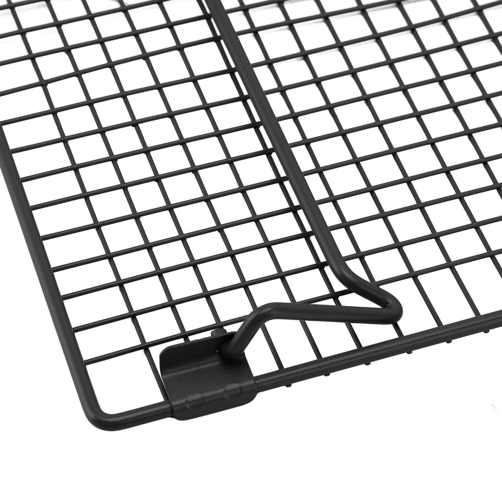 Cooling Rack, 16.9x11in Cooling Rack with Collapsible Folding Legs Cooling Racks for Cooking and Baking Cooling Net Oven Accessories(black)