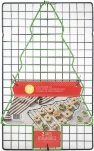 wilton cooling grids 2/pkg christmas tree