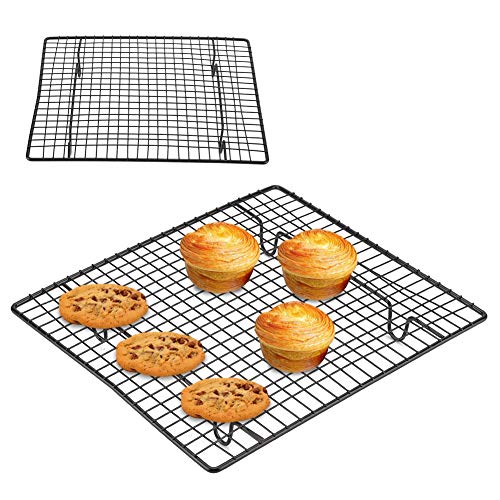 Aramox Cooling and Baking Rack, Stainless Steel Cooling and Baking Rack Nonstick Cooking Grill Tray For Biscuit/Cake/Bread