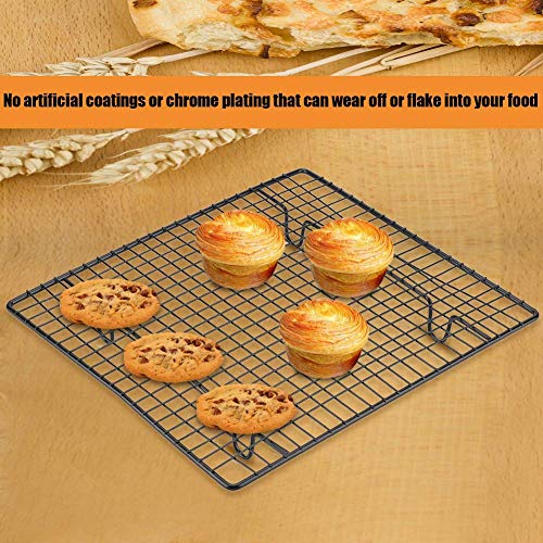 Aramox Cooling and Baking Rack, Stainless Steel Cooling and Baking Rack Nonstick Cooking Grill Tray For Biscuit/Cake/Bread