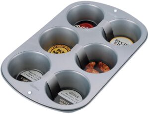 wilton 6 cup jumbo muffin pan (pack of 2)