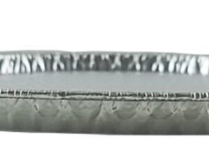 PACTOGO 12" Round Aluminum Foil Pizza Pan - Disposable Waffle Bottom Baking Sheets Made in USA (Pack of 12)