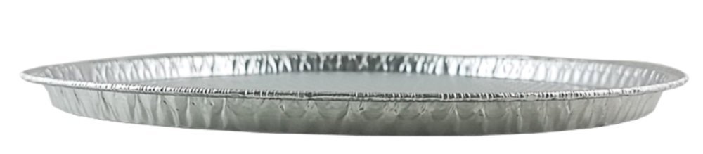 PACTOGO 12" Round Aluminum Foil Pizza Pan - Disposable Waffle Bottom Baking Sheets Made in USA (Pack of 12)