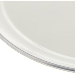 Winco 11 Inch Aluminum Winware Pizza Tray with Wide Rim