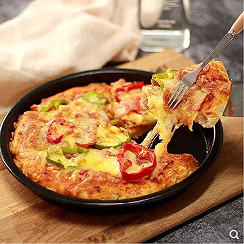 LaiYHe, 12" Pizza Pan Professional Premium Deep Dish Non-Stick Bakeware, 12-Inch