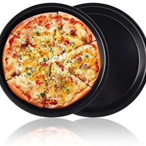 LaiYHe, 12" Pizza Pan Professional Premium Deep Dish Non-Stick Bakeware, 12-Inch