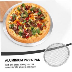 KICHOUSE Pizza Pan Pizza Oven for Grill Nonstick Bakeware Sets Pizza Screen 16 Inch Pizza Mesh Metal Pizza Baking Screen