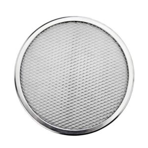 constr 18 inch aluminum pizza screen - commercial grade pizza screen - round non-stick mesh pizza screen pan baking tray bakeware tool