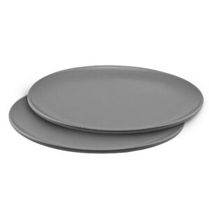 G & S Metal Products Company OvenStuff Nonstick 16-inch Pizza Pans, Gray, Set of Two